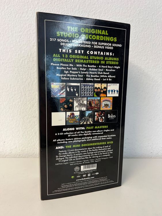 The Beatles Box Set Original Studio Recordings 16 CDs + DVD (Gebraucht ...