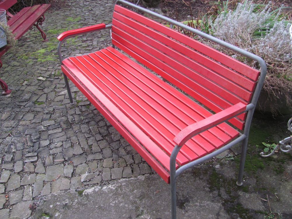 Gartenbank BES Sissach (wie Bigla) 143cm, Holz + Zink TOP! (Gebraucht) in Malters für CHF 740 ...