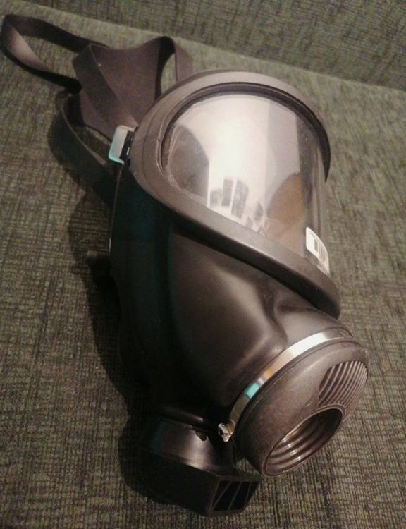 Polizei Gasmaske MSA Auer 3S + Militär NBC Filter. (Neu (gemäss Beschreibung)) in Fislisbach für ...