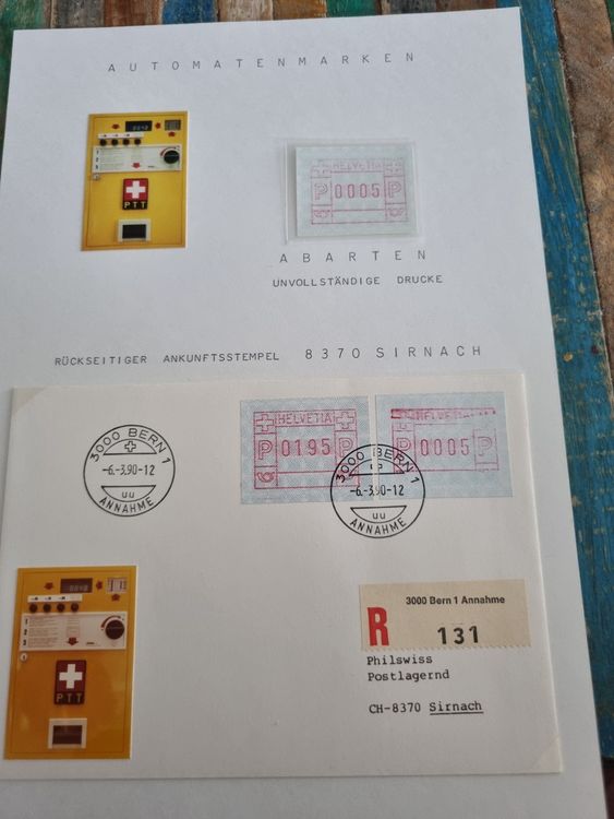 1990 ATM Abarten (Gebraucht) in Arni AG für CHF 3 – mit Lieferung auf Ricardo kaufen