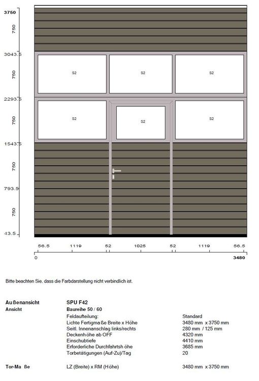 Hörmann Sektionaltor SPU F 42 (Neu und originalverpackt) in Nottwil für ...
