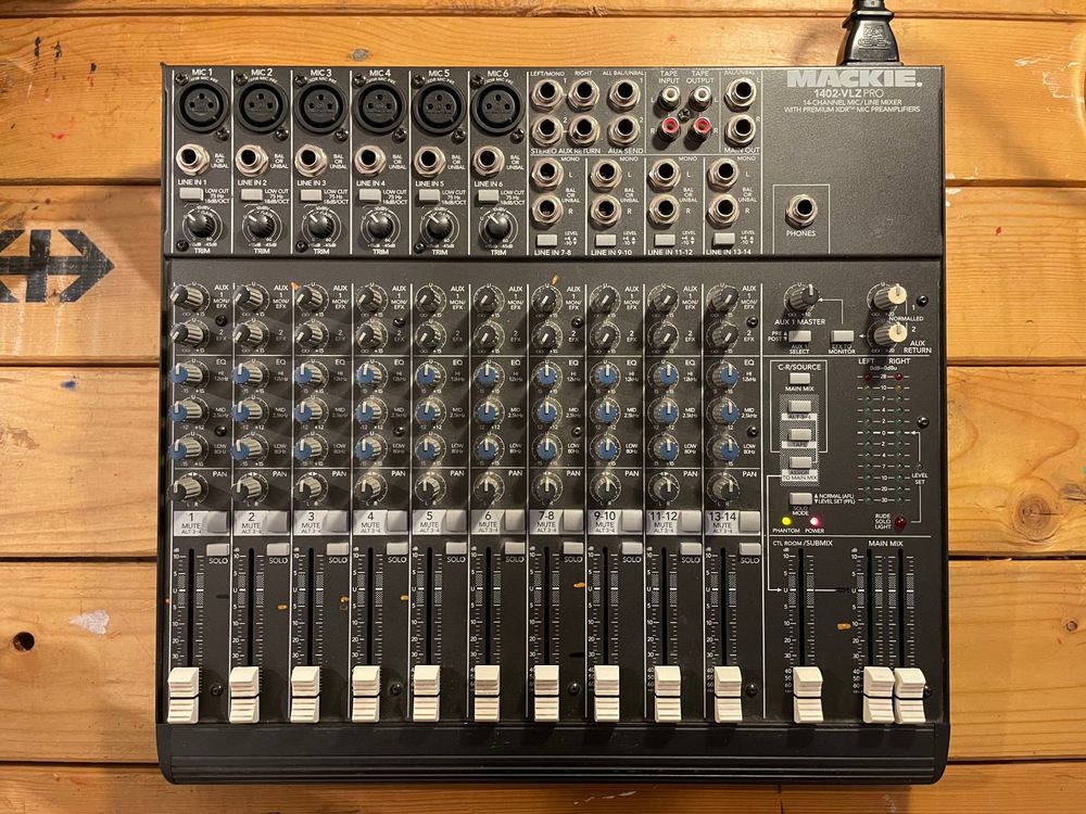 Mackie 1402-VLZ PRO 14 Channel Mixer (Gebraucht) in Zürich für CHF 130 ...