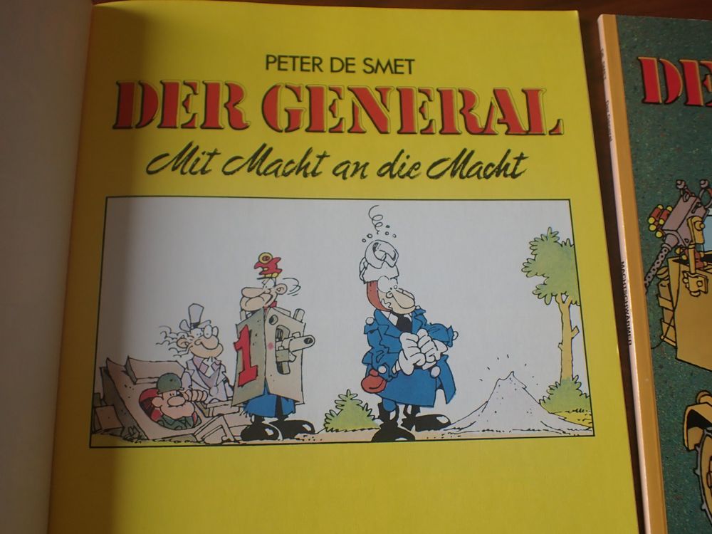 3 comicplus+ DER GENERAL Comic Alben Nummer 1 - 3 (Gebraucht) in ...