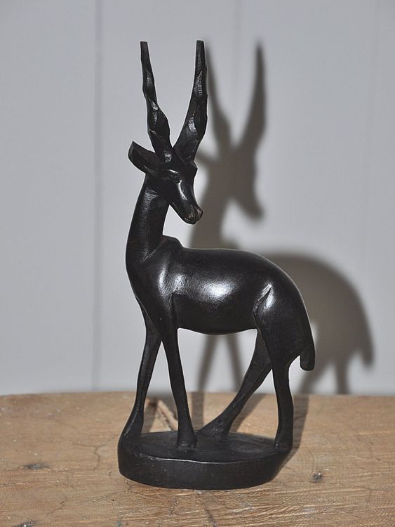 Antilope afrikanische Figur Holz | Kaufen auf Ricardo