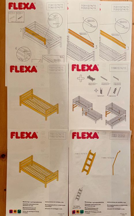 Flexa Etagenbett versetzt/übers Eck | Kaufen auf Ricardo