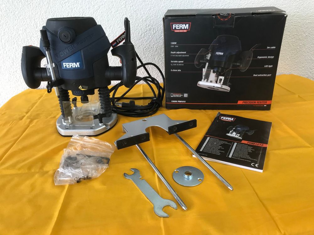 Ferm Oberfräse 1300 W PRM1015 - Schnäppchen ab Fr. 29.- | Kaufen auf ...