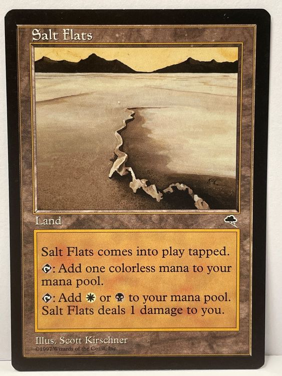 Magic The Gathering - Salt Flats | Kaufen auf Ricardo