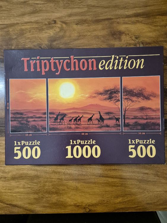 Puzzle Triptychon edition 2x 500 T. und 1x 1000 T. | Kaufen auf Ricardo
