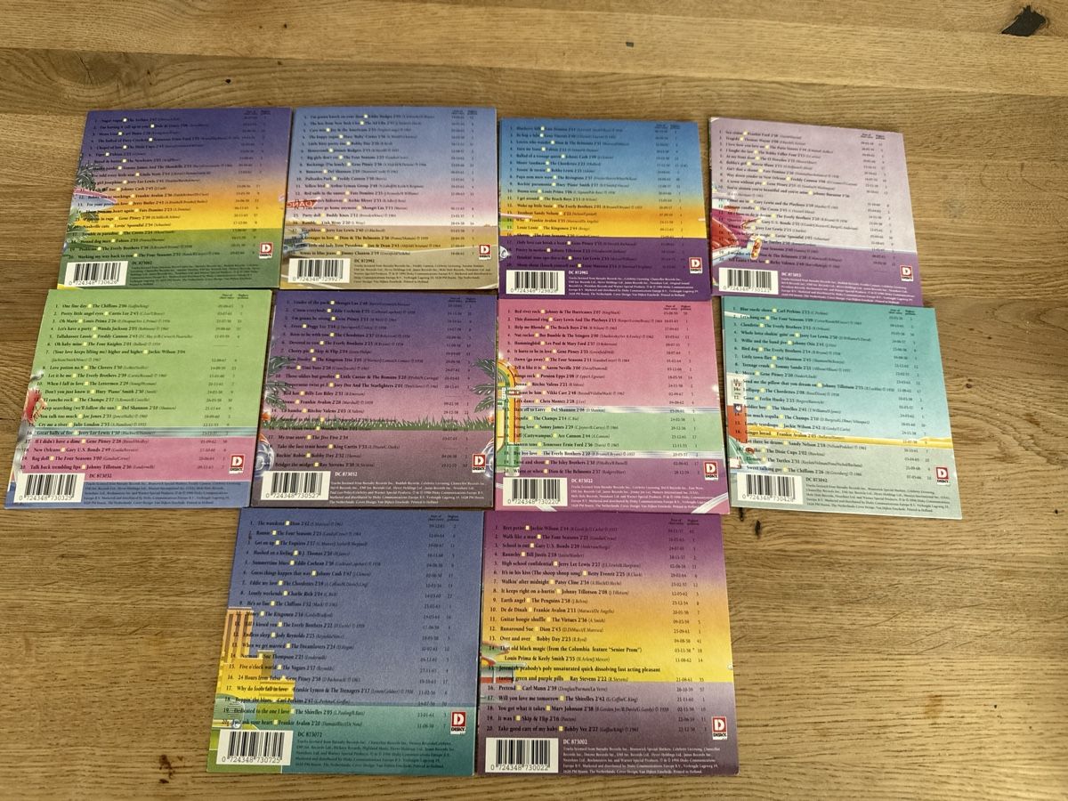 Mega Jukebox Hits - 200 Original Songs - 10 CD Box Set (Neu (gemäss ...