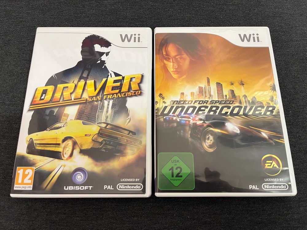 Wii Spiele Bundle: Driver San Francisco & Need for Speed (Gebraucht) in ...