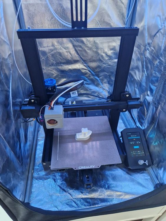 Creality Ender 3 V2 mit Creality Gehäuse und Noctua Kühl mod | Kaufen ...