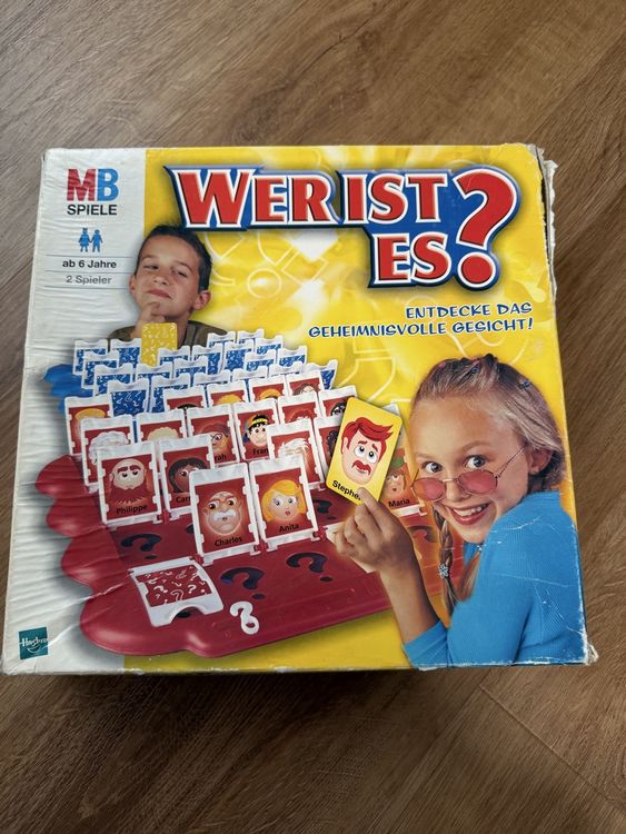 Wer ist Es? Hasbro MB Spiel, tolles Familienspiel 48 (Gebraucht) in ...