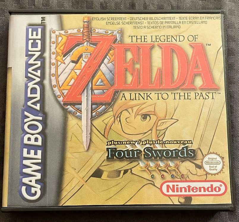 Zelda: A Link to the Past (GBA) mit Anleitung - gebraucht | Kaufen auf ...
