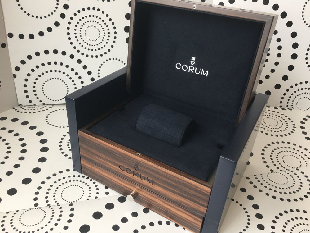 CORUM ORIGINAL - WATCH BOX ECRIN - WOOD - MASSIF !!! (Neuf (Voir ...