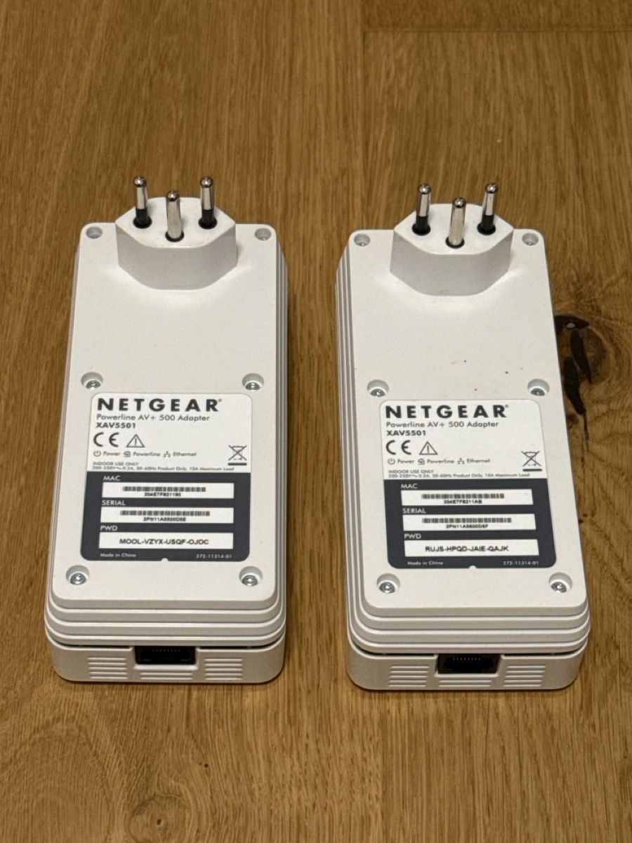 2x Netgear Powerline AV500 Gigabit (Gebraucht) in Rüti ZH für CHF 15 ...