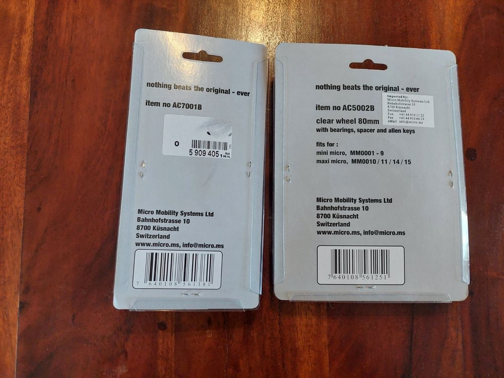 Micro Mini 2er-Set | Kaufen auf Ricardo