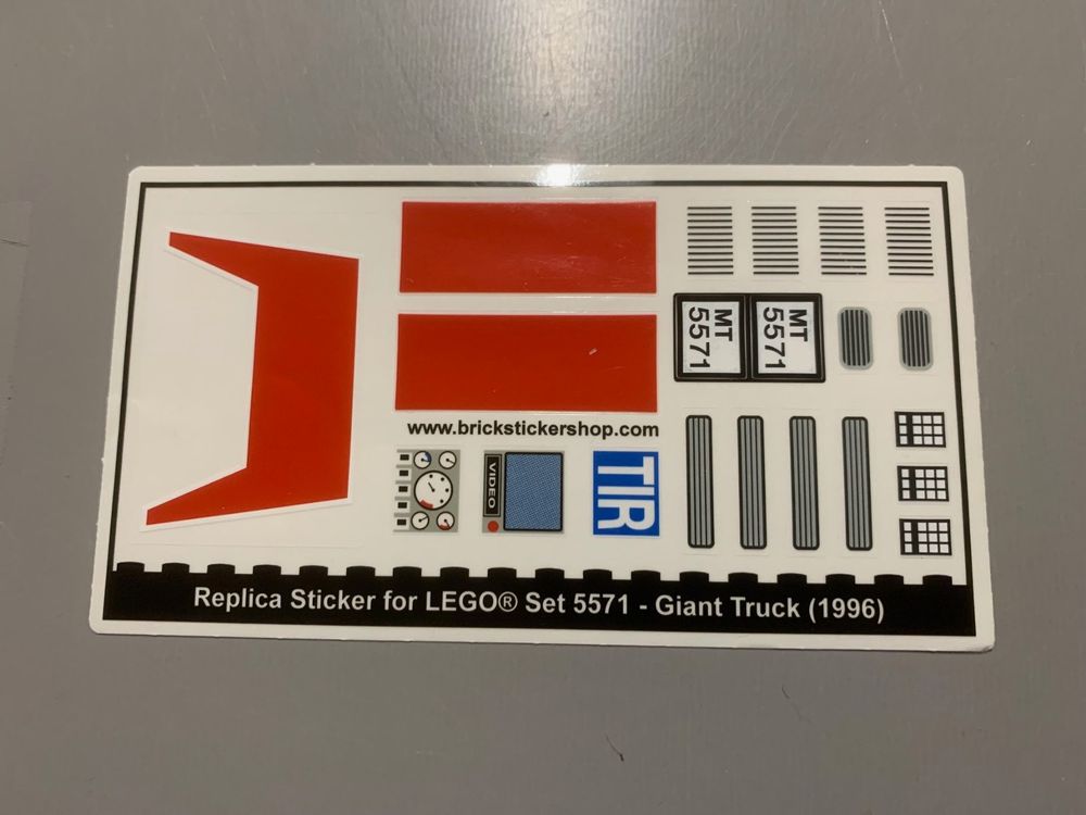 Lego Model Team 5571, Black Cat Giant Truck, Top + SELTEN | Kaufen auf ...