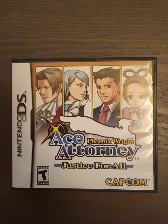 Phoenix Wright: Ace Attorney Justice for All für DS (Gebraucht) in ...