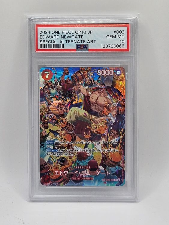 Edward Newgate OP10-002 PSA 10 GEM MT (Usato) a Lugano per CHF 155 ...
