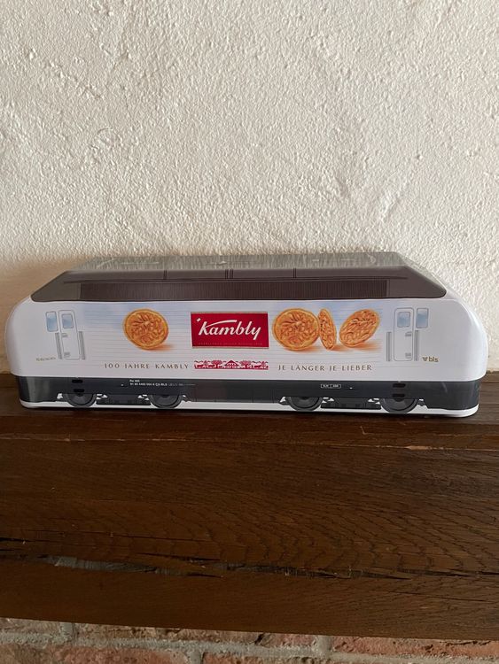 Kamly Zug-Dose Blechdose Sammlerdose 100 Jahre Kambly (Gebraucht) in ...
