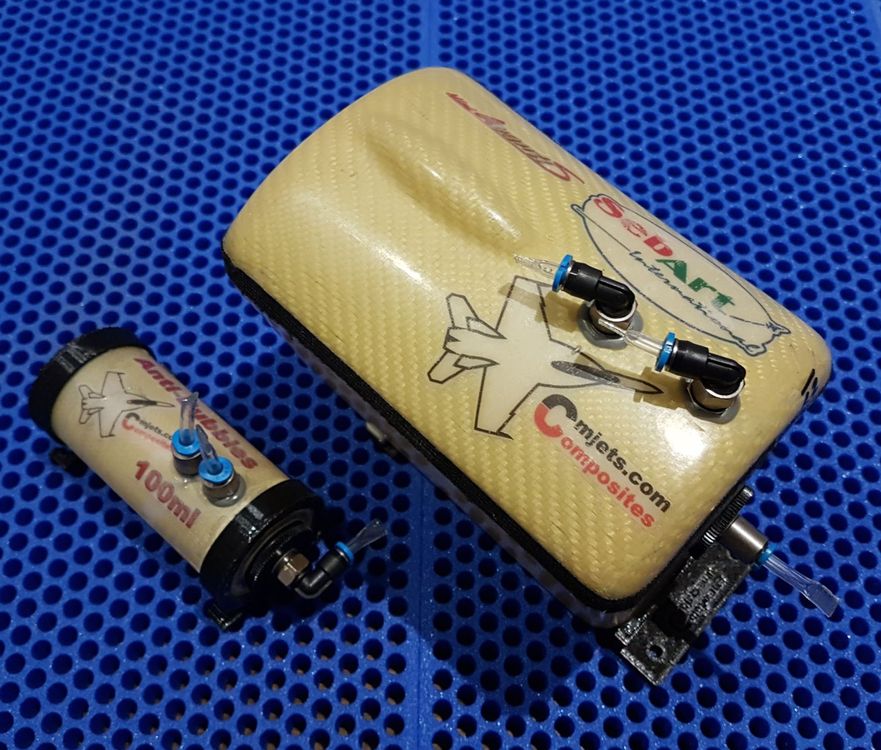 CMJETS Kevlar Tank 1.3L MiniAvanti S Sebart mit Hopper (Gebraucht) in ...