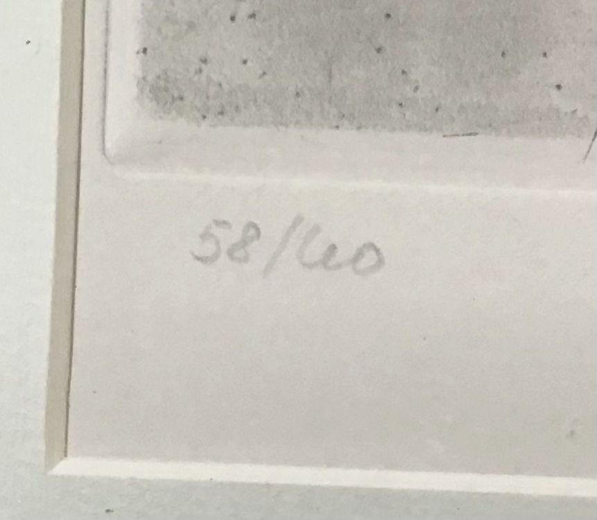 Karl GEISER (1898-1957) Radierung Handnummeriert (Gebraucht) in Root ...