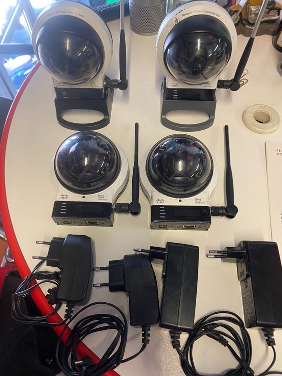 4 Stk. Cisco WVC 210 Camera (Gebraucht) in Sissach für CHF 40 – mit ...