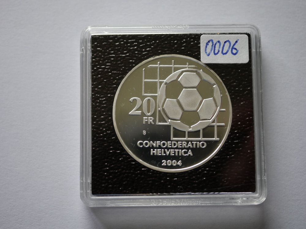 20 Franken 100 Jahre FIFA 2004 ***TOP*** | Kaufen auf Ricardo