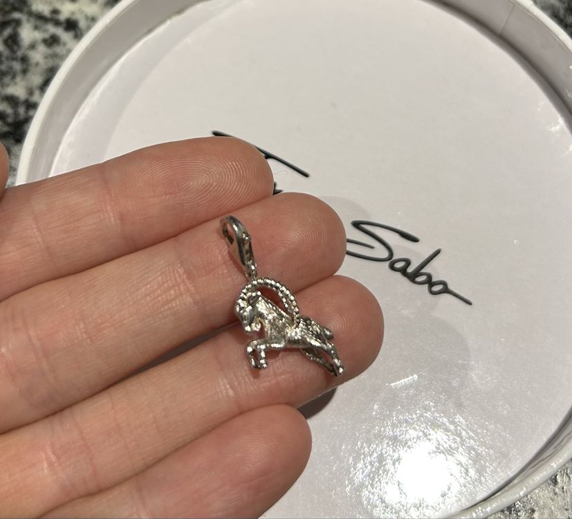 🐐 Thomas Sabo Charm „Steinbock“ – Sternzeichenanhänger (Neu (gemäss ...