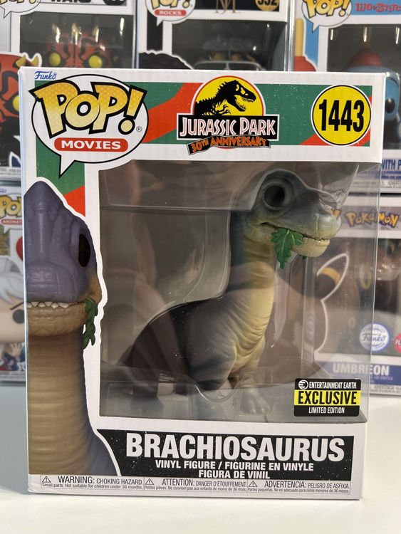 Funko POP! Movies Jurassic Park Brachiosaurus 15cm Limitée | Kaufen auf ...