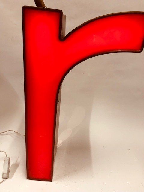 Leuchtbuchstabe kleines "r" in rot (Gebraucht) in Zürich für CHF 66 ...