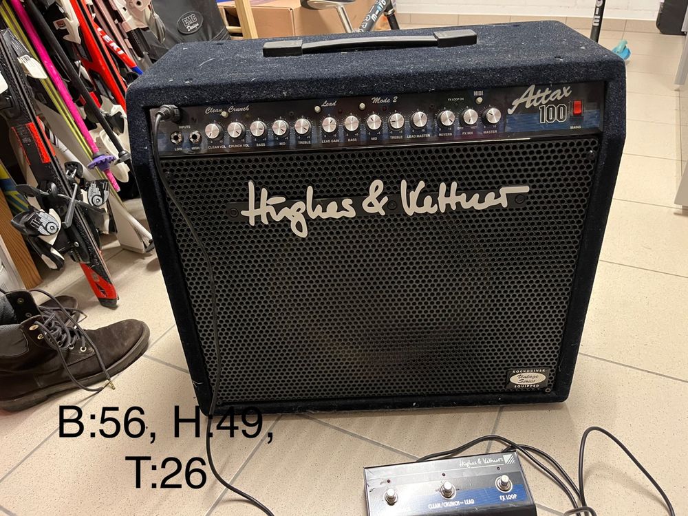 Hughes und Kettner Attax 100 (Gebraucht) in Meilen für CHF 100 – nur Abholung auf Ricardo kaufen