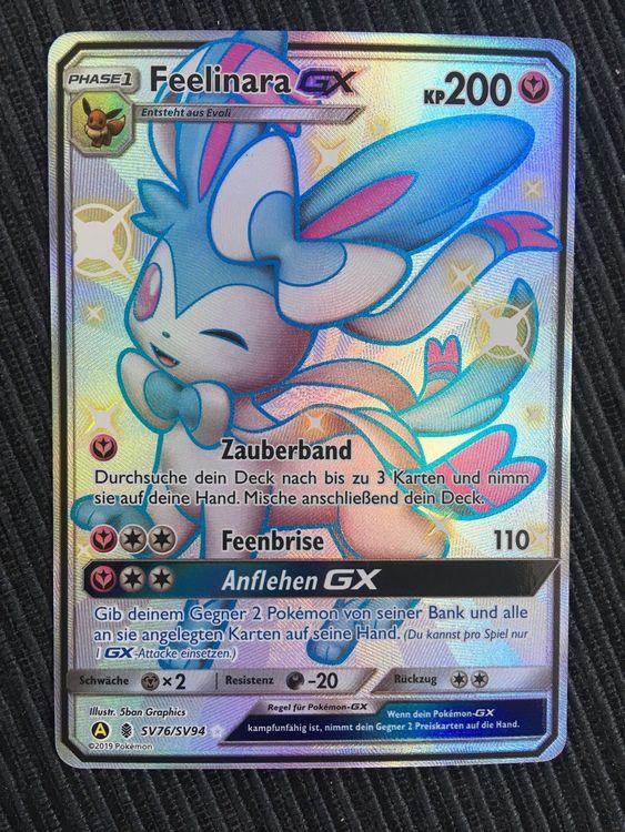 Pokemon Feelinara GX Shiny Hidden Fates | Kaufen auf Ricardo
