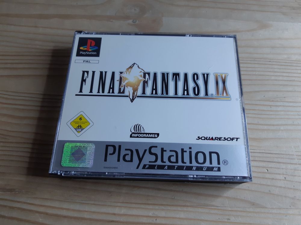 Final Fantasy IX 9 Platinum Edition Sehr guter Zustand! PS1 (Gebraucht ...