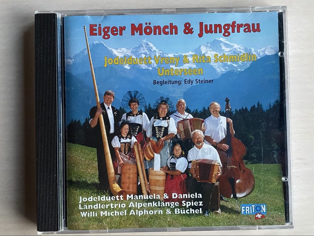Eiger Mönch & Jungfrau - Jodlerduett Vreny & Rita Schmidlin (Gebraucht ...