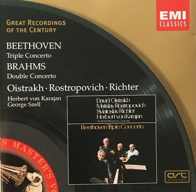 Beethoven / Brahms - Triple-/Double Concertos (Oistrakh) | Kaufen auf Ricardo