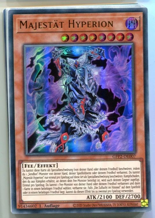 Yu-GI-OH Majestät Hyperion Ultra Rare GFP2-DE007 (Neu und ...