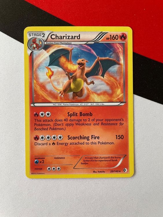 Pokémon Charizard Holo Black & White Boundaries Crossed Ab 1 | Kaufen ...