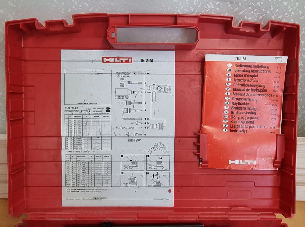 Hilti Bohrhammer TE 2-M (Gebraucht) in Vilters für CHF 253 – nur ...