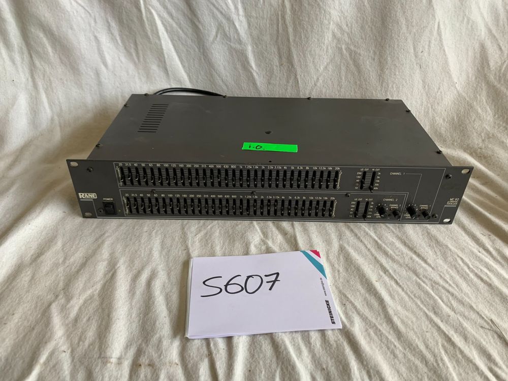 Rane ME 60 Graphic Equalizer (S607) | Kaufen auf Ricardo