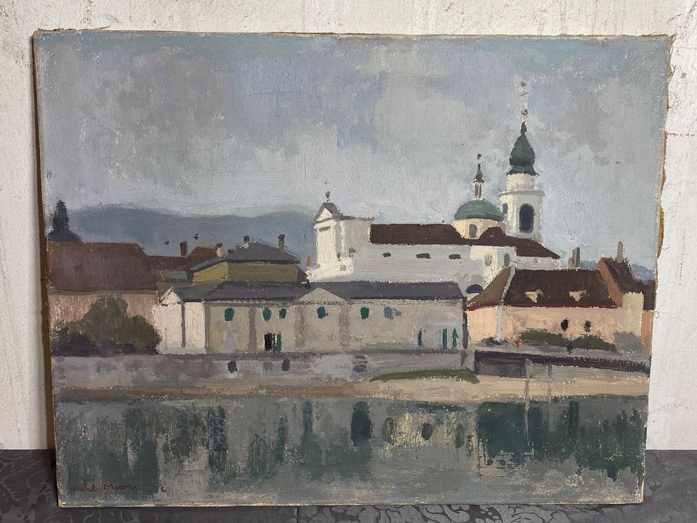 Karl MOOR (1904-1991) Tableaux peinture sur toile signée (Gebraucht) in Payerne für CHF 309 ...