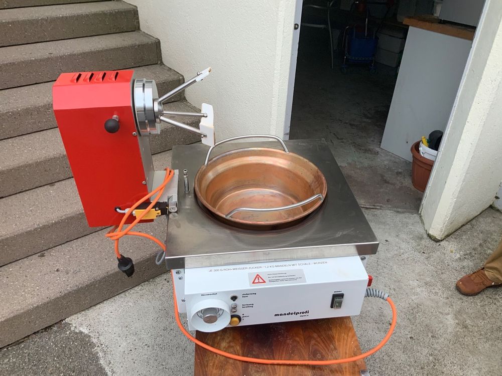 Mandelprofi Mandelröstmaschine 8-10kg/h (Gebraucht) in für CHF 2800 ...