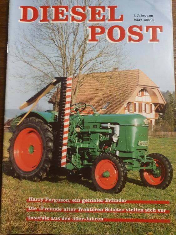 Diesel Post 03 Deutz D25 Ferguson Motrac Hürlimann D 60SP xx (Gebraucht ...