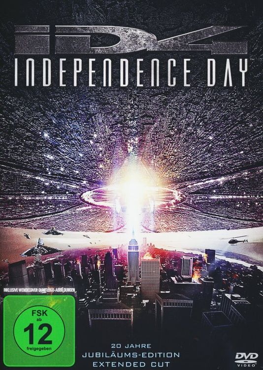 Independence Day (1996) (Extended Cut, 20th Anniversary DVD | Kaufen ...