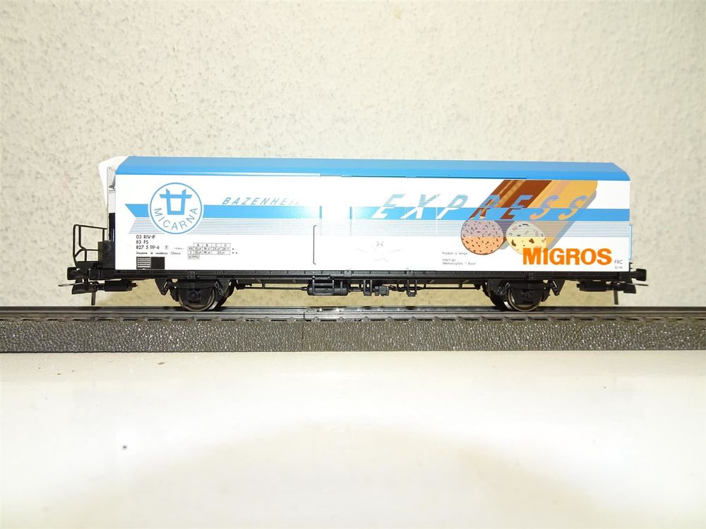 Roco Güterwagen FS Migros HO 46557 | Kaufen auf Ricardo
