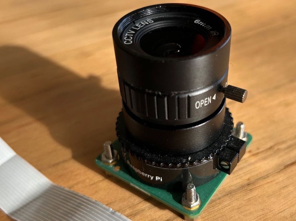 Raspberry PI HQ Camera 1.0 12MP mit Weitwinkel-Objektiv Iris (Gebraucht ...