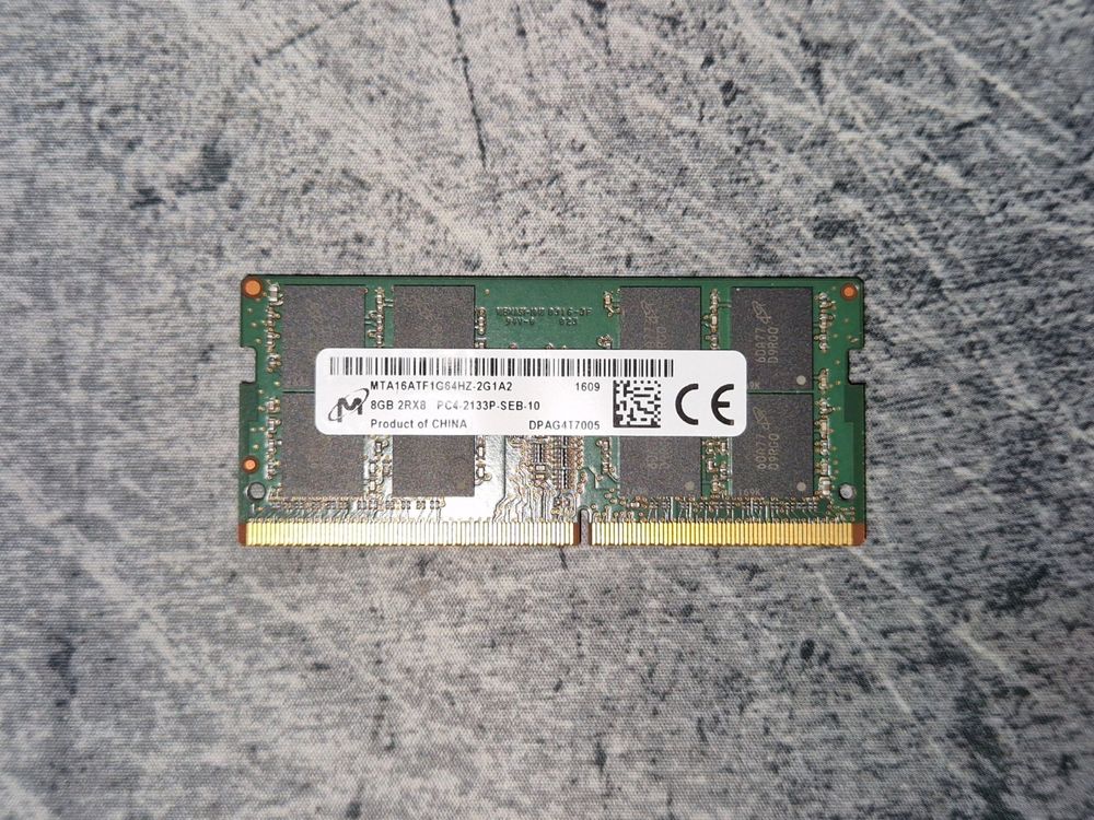 Micron MTA16ATF1G64HZ-2G1A2 8GB DDR4-2133 SO-DIMM RAM (Gebraucht) in ...