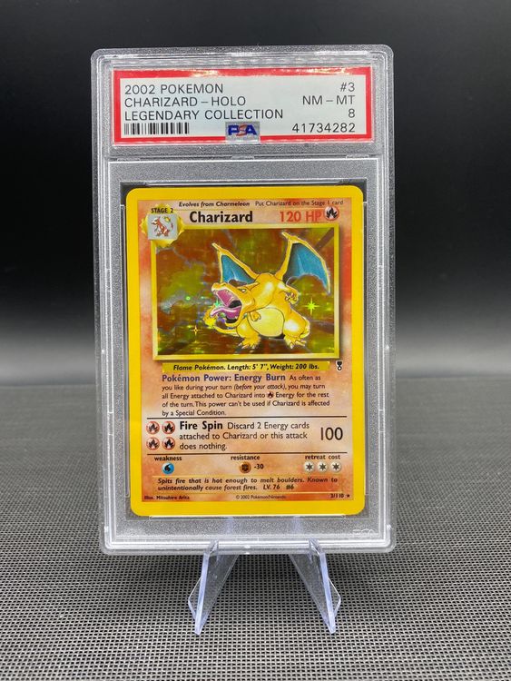 Pokemon Charizard Legendary Collection PSA 8 (Gebraucht) in Amriswil ...