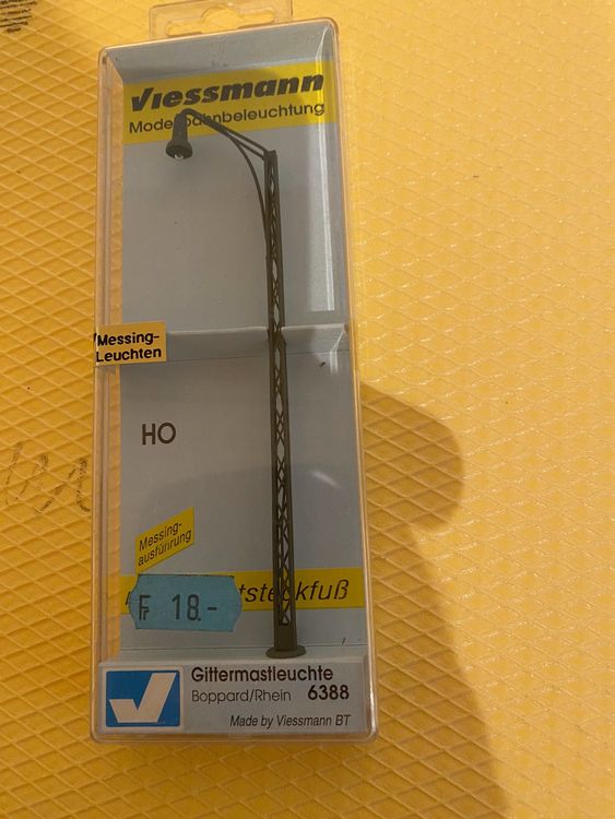 HO VIESSMANN GITTERMASTLEUCHTE (Gebraucht) in MÜHLEDORF/SO für CHF 3 ...