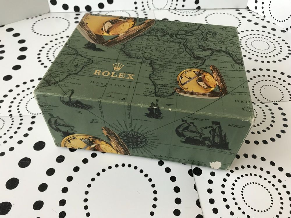 ROLEX ORIGINAL - VINTAGE BIG BOX CARTON - RARERTE SELTENHEIT (Gebraucht ...